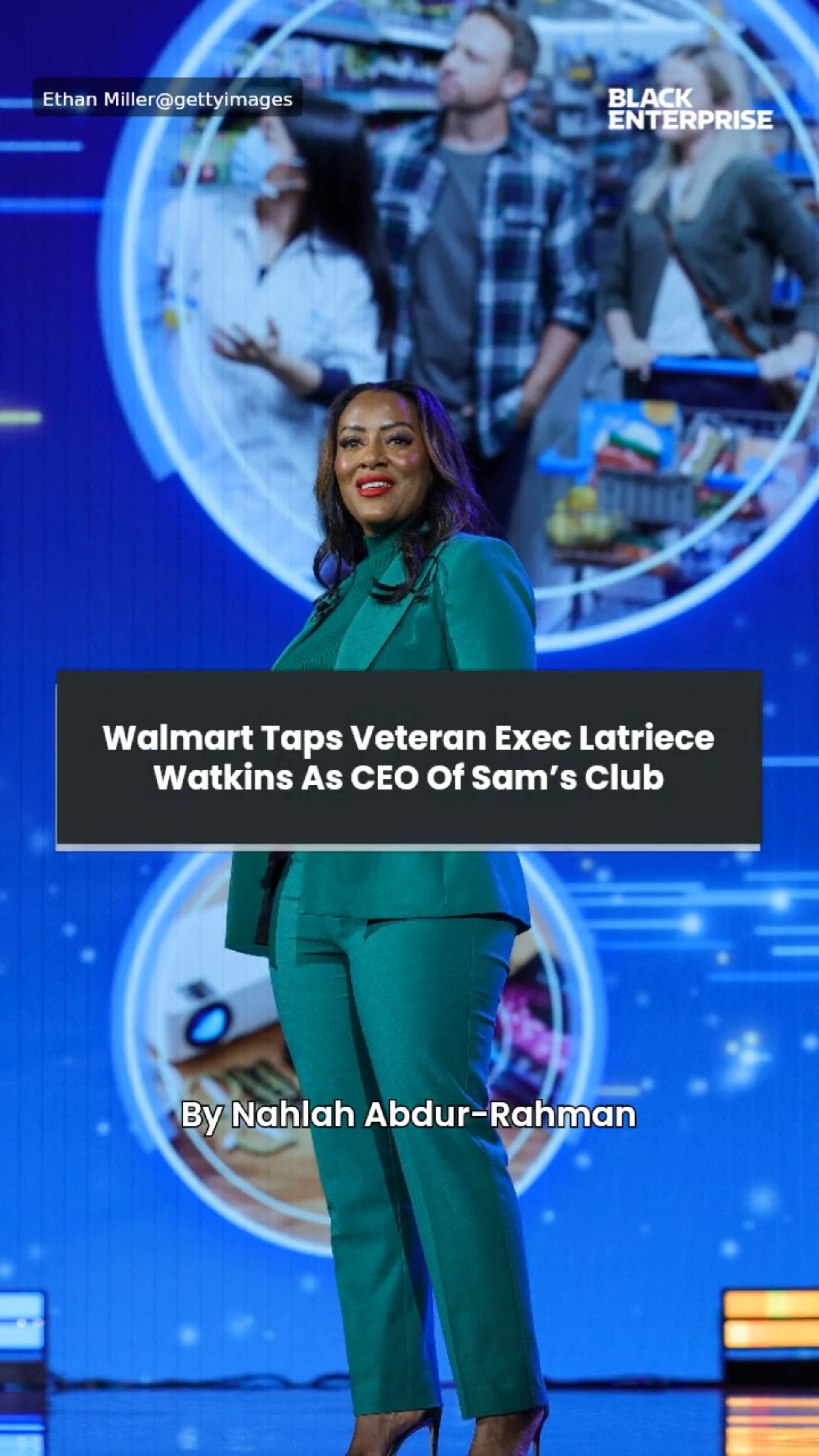 Walmart taps veteran exec Latriece Watkins as CEO of Sam's Club