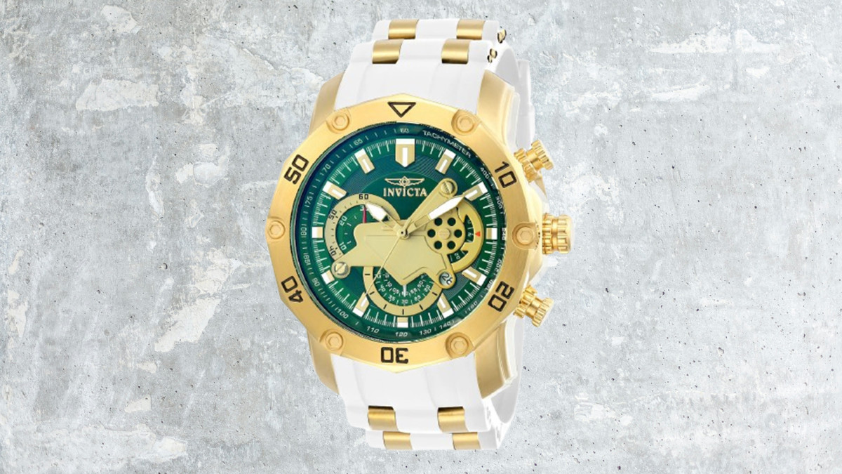 Invicta’s green and gold dive watch is 86% off