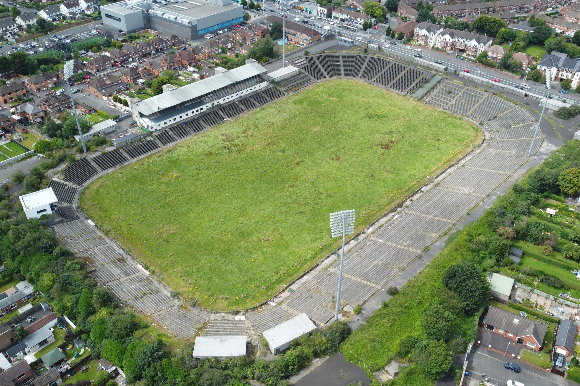 Casement Park: Work to clear site but still nowhere near enough cash to ...