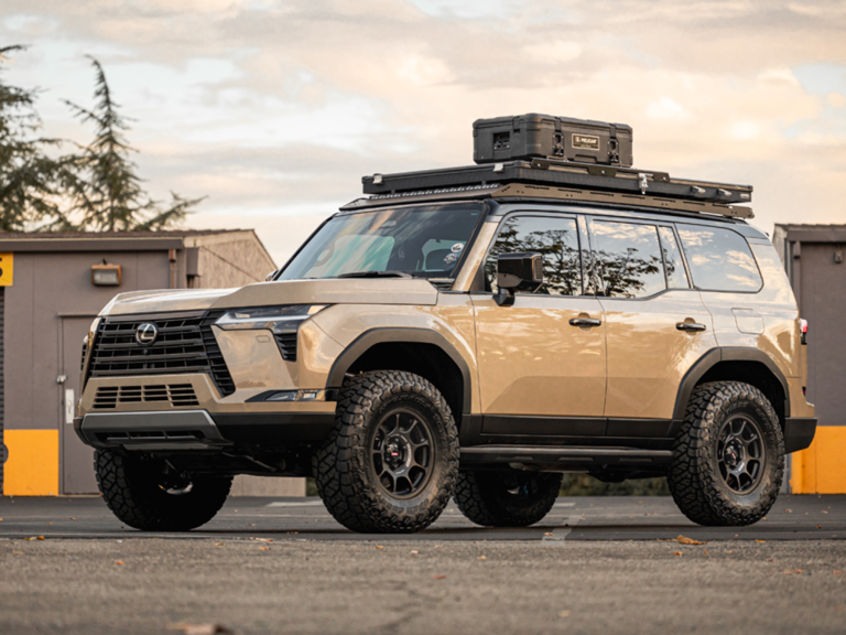 RAYS just built a forged off road wheel for the new Land Cruiser