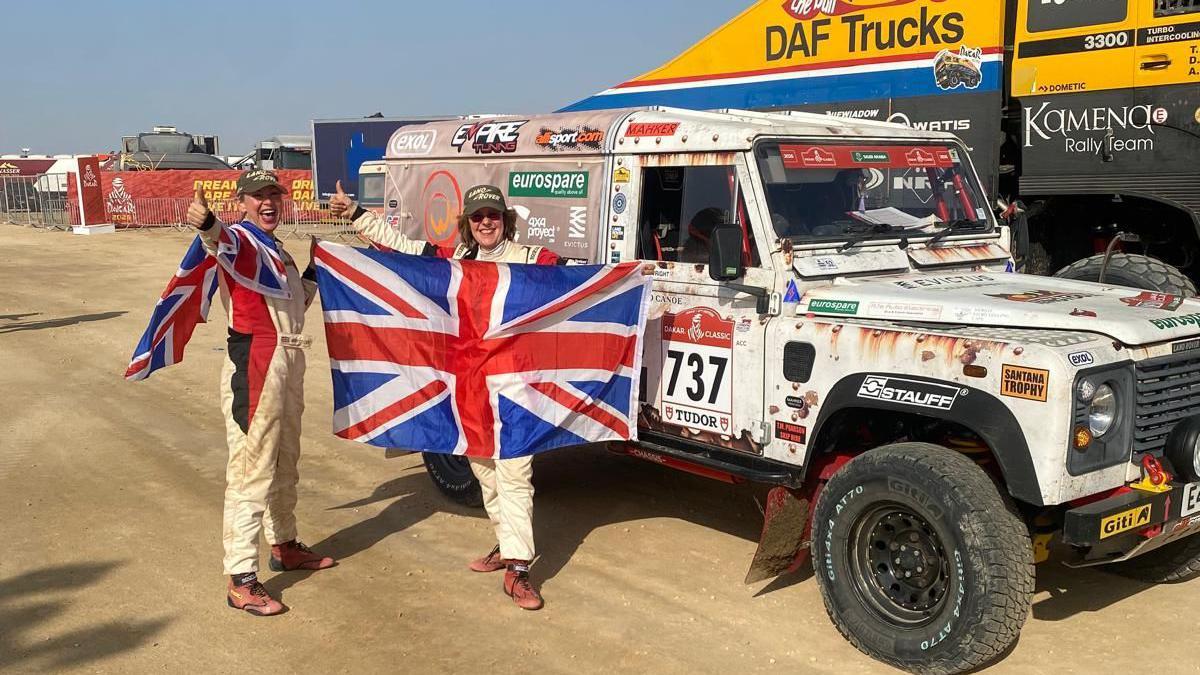 First all-female British team completes Dakar Rally