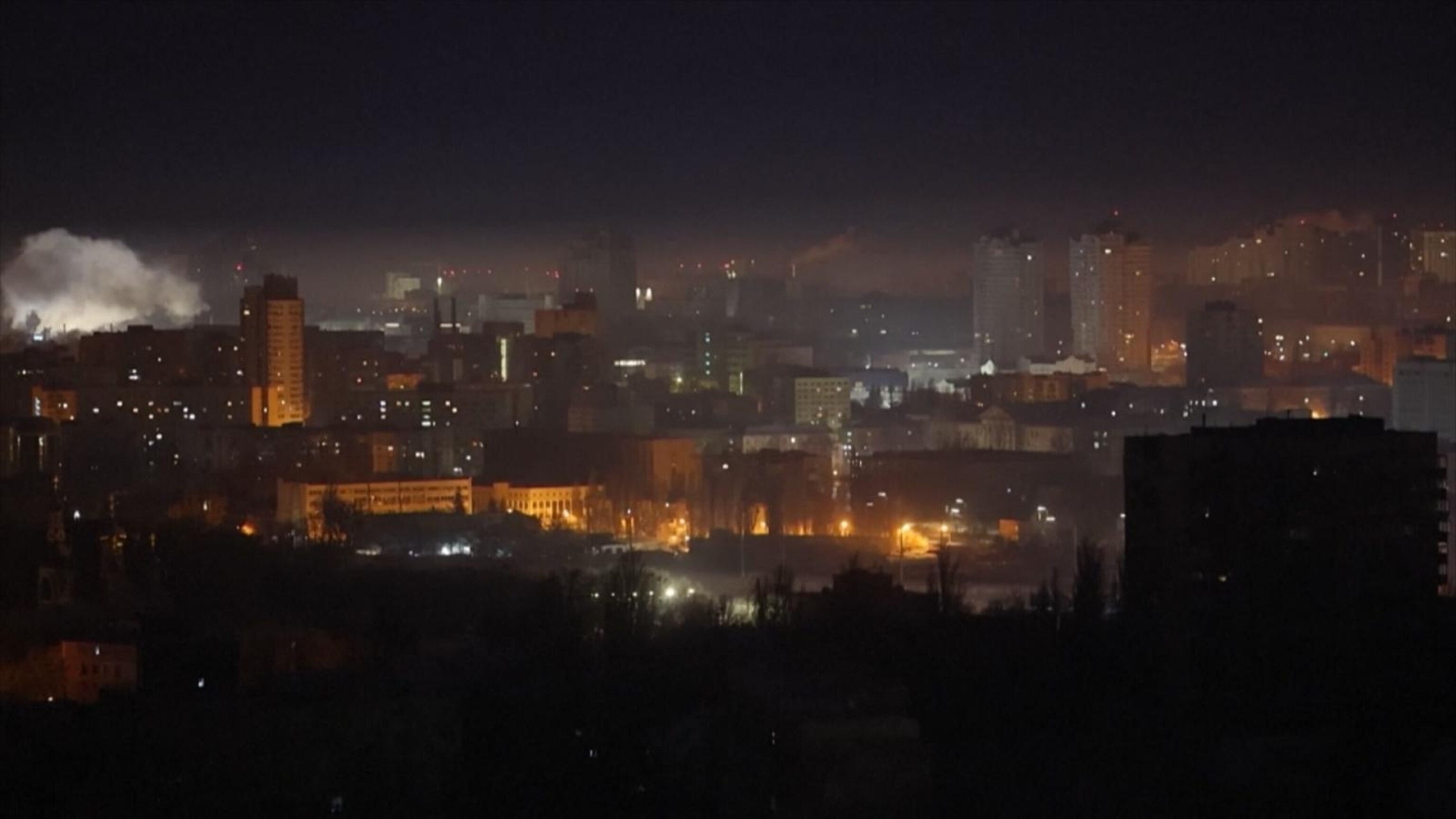 Russia launches massive attack on Kyiv