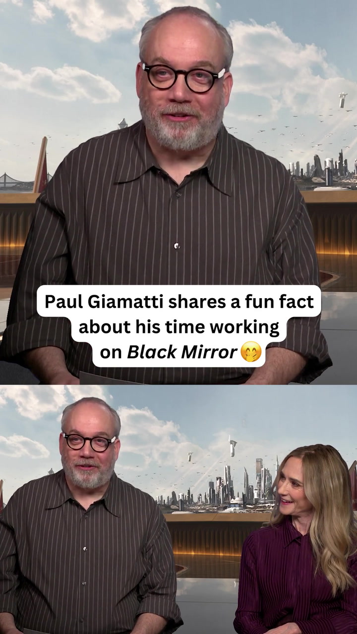 Paul Giamatti shares a fun fact about his time on ‘Black Mirror’