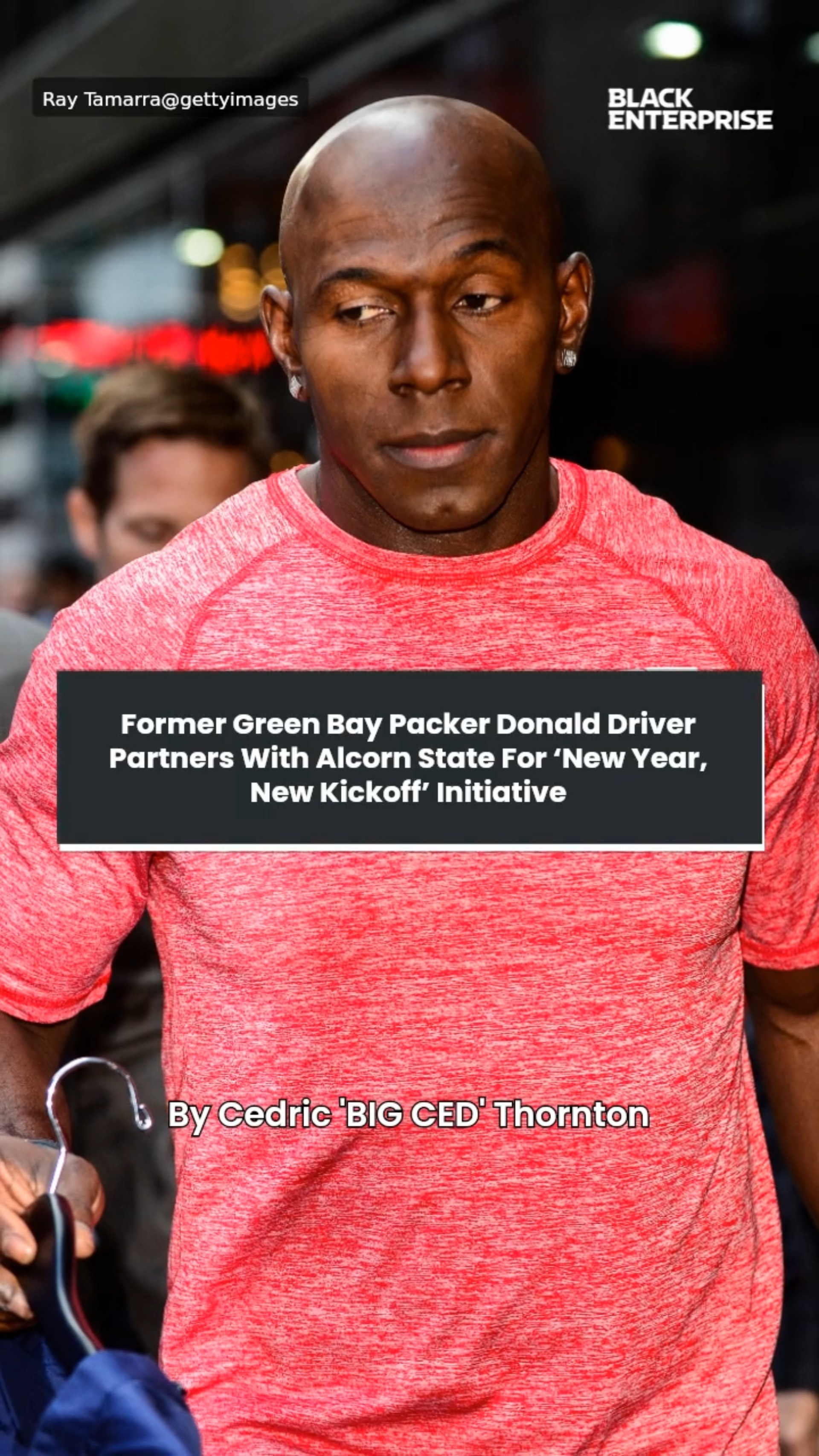 Former Green Bay Packer Donald Driver partners with Alcorn State