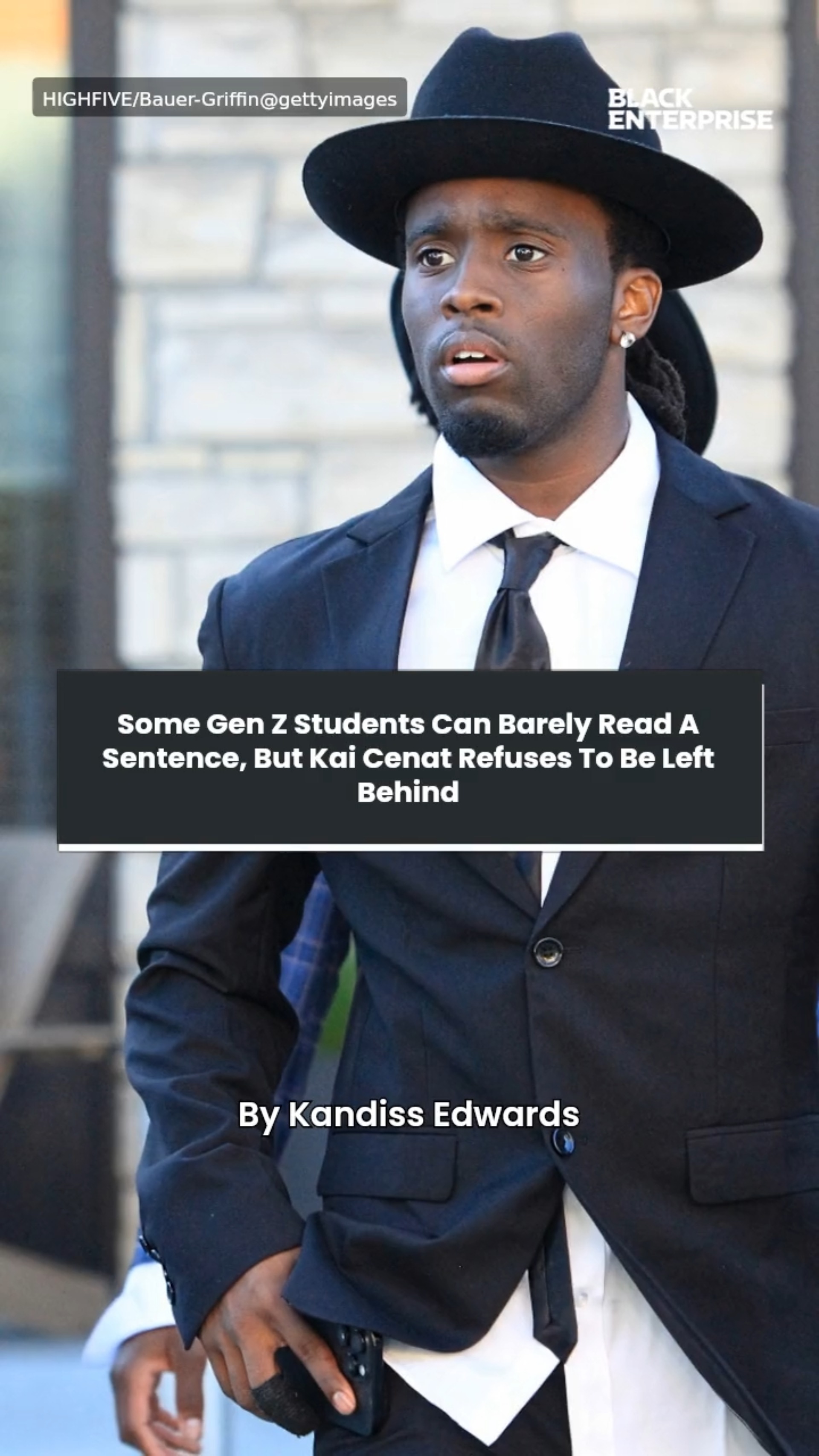 Some Gen Z students can barely read a sentence, but Kai Cenat refuses ...