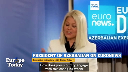 Azerbaijan's president says world order transitioning from rule of law ...
