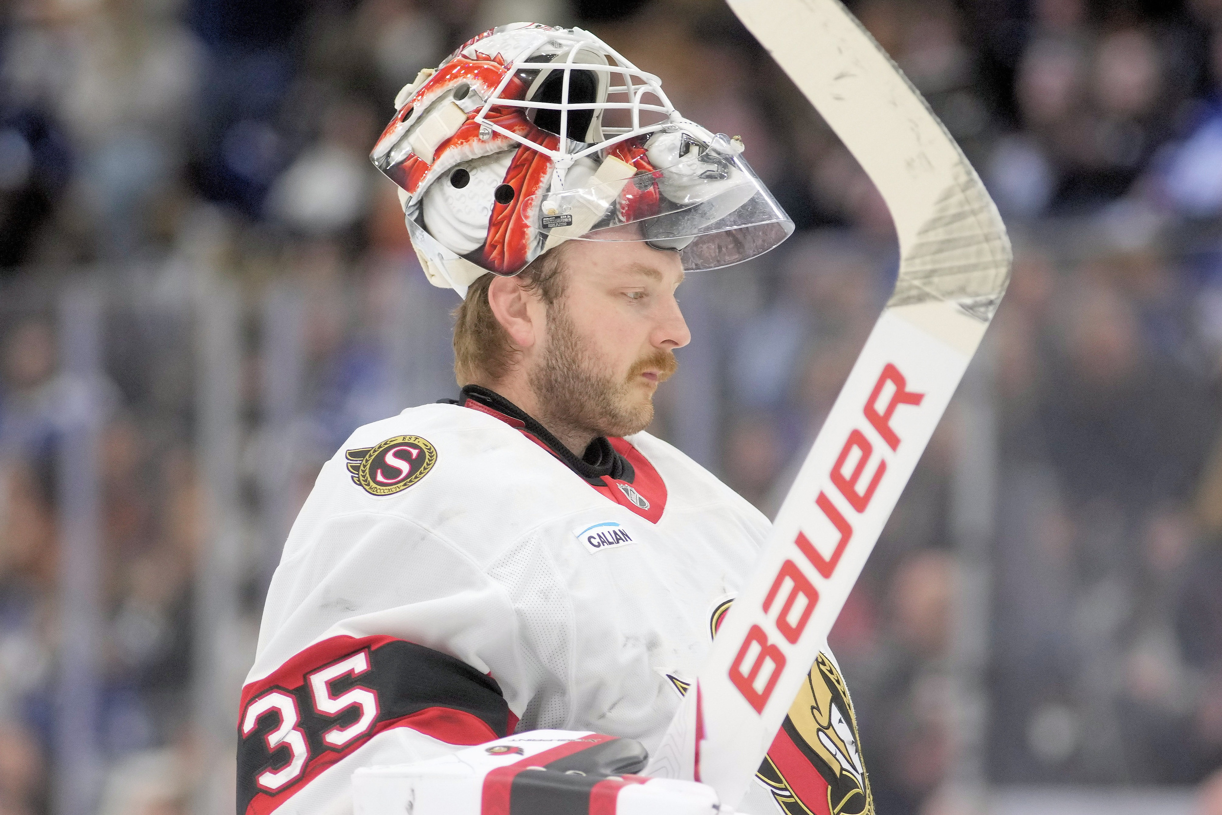 Ullmark addresses leave from Senators and Wild off-ice rumors