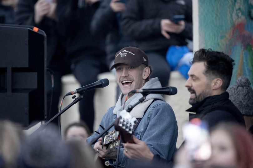 Nathan Evans takes time out from chart battle with Robbie Williams ...