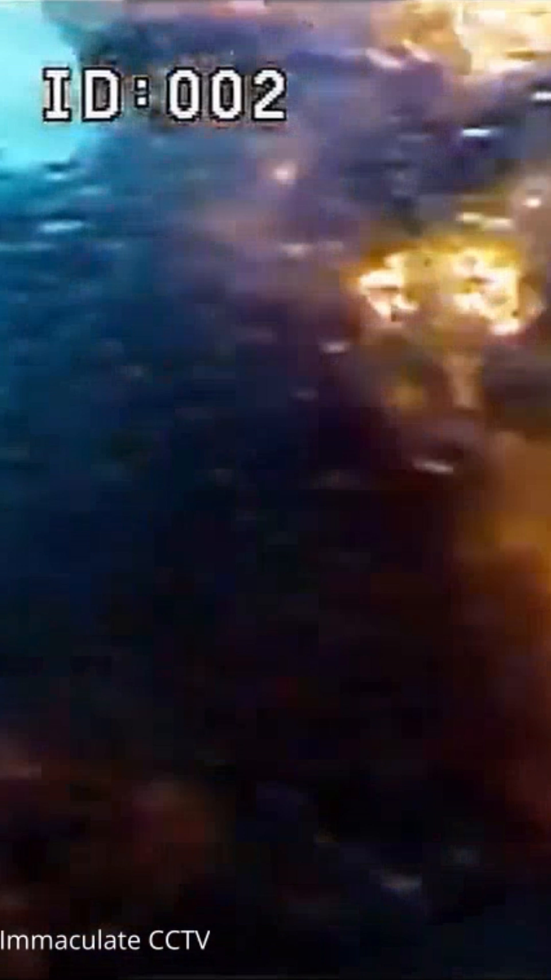 Moment two ships collide in North Sea caught on CCTV