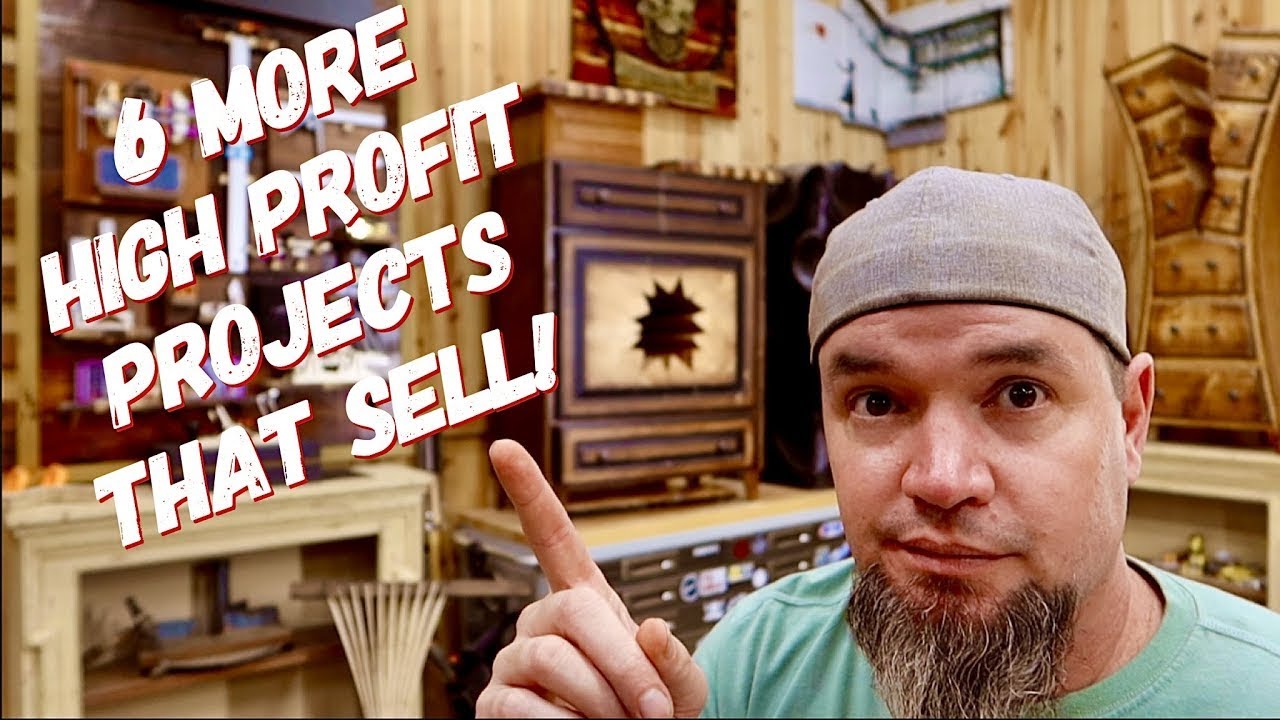 Woodworking projects that sell - low-cost high profit - make money ...