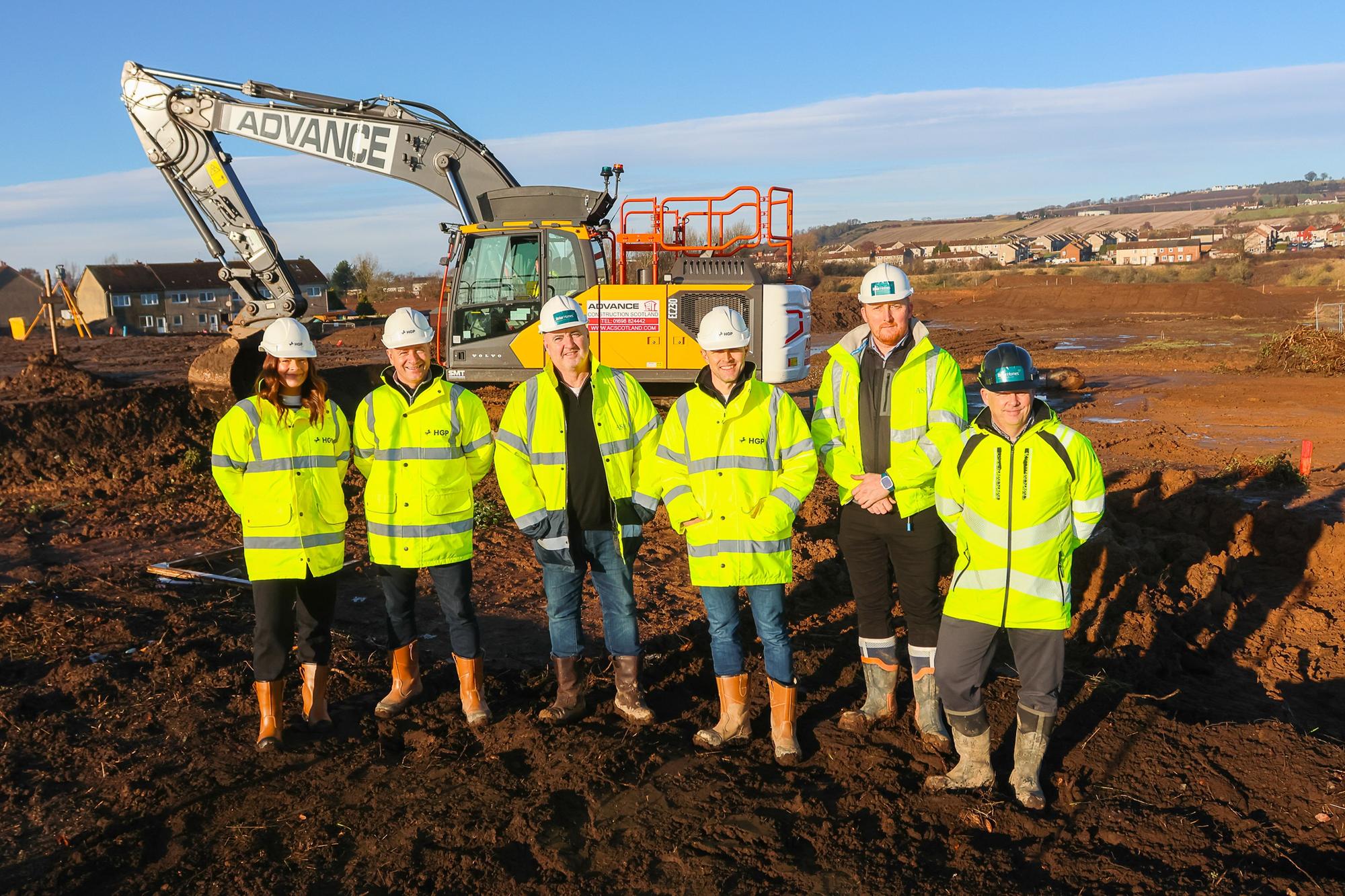 Construction begins on 137 new homes in Kennoway