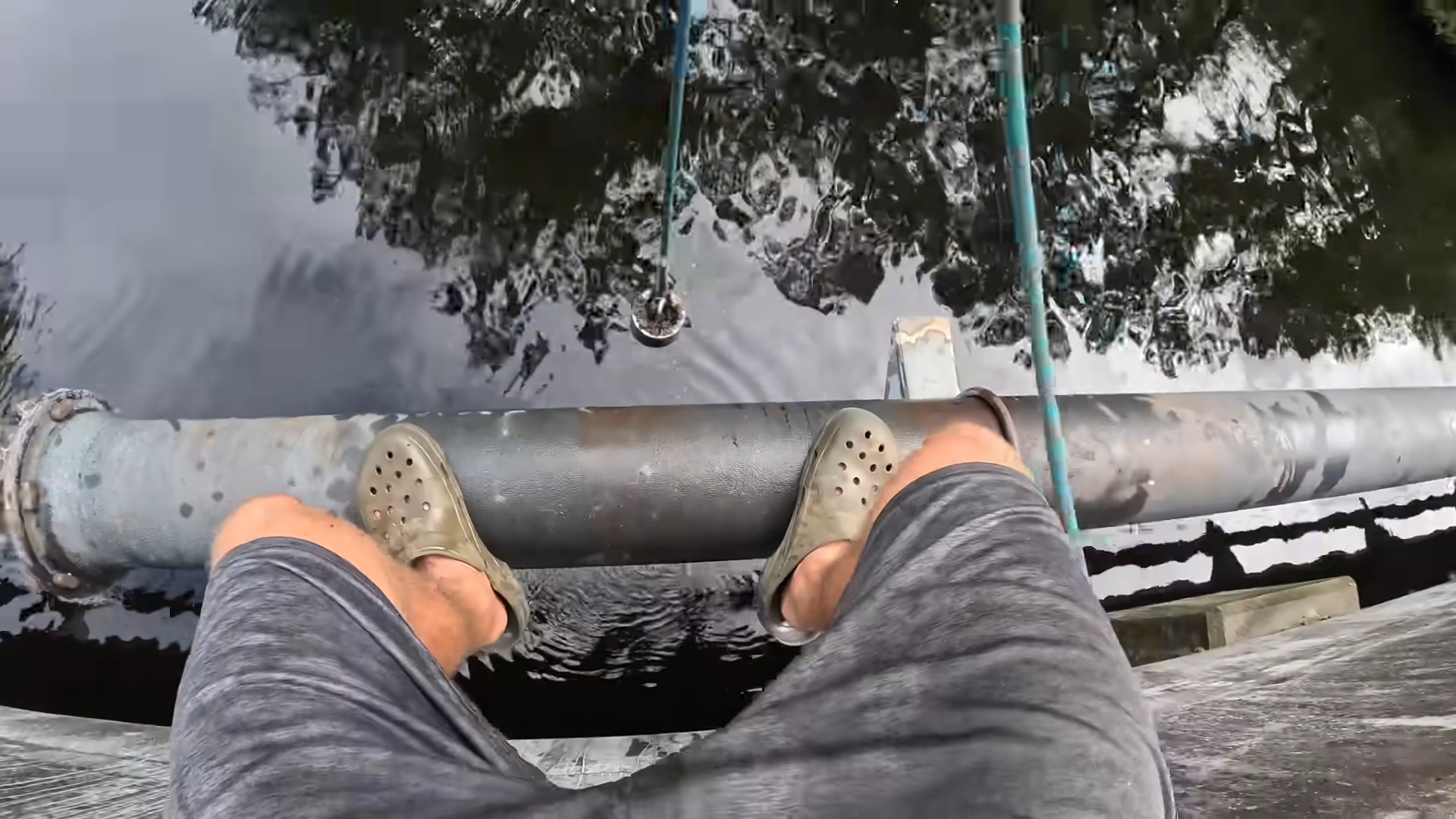 They didn’t expect law enforcement equipment… the magnet pulled it up