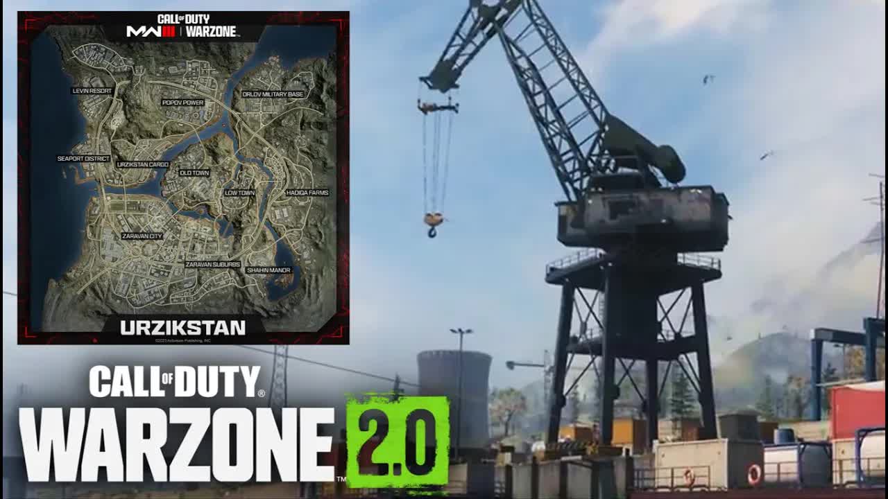 New Urzikstan Warzone map trailer - All points of interest, Gulag ...