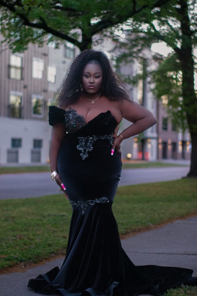 A better way to do plus size prom, with designer Ashontay Hubbard