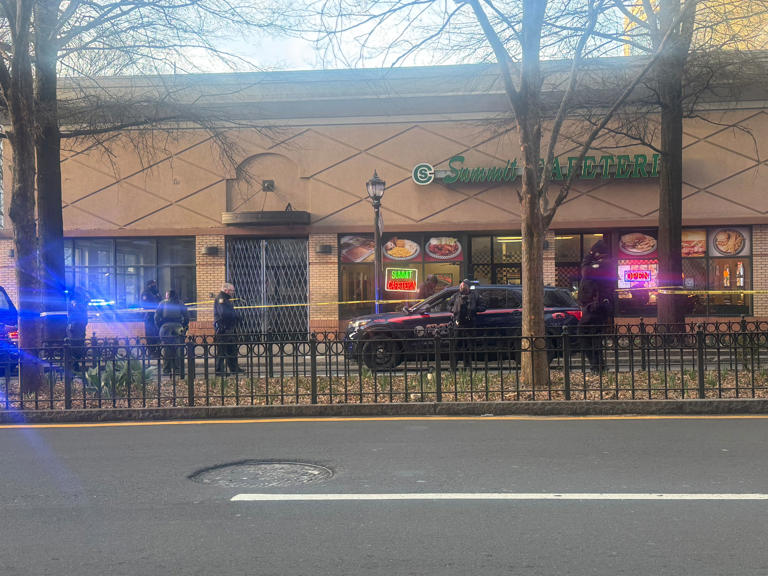 Heavy police activity near downtown Atlanta restaurant