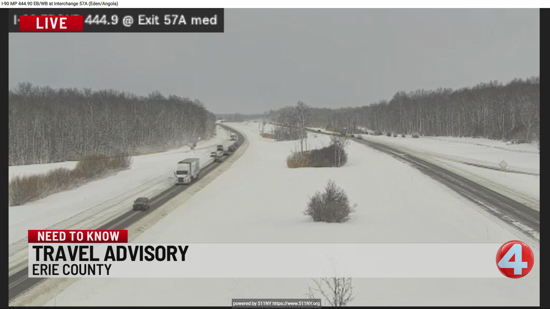 'Don't crowd the plow:' travel advisories in place Tuesday