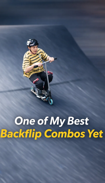 One of my best backflip combos yet