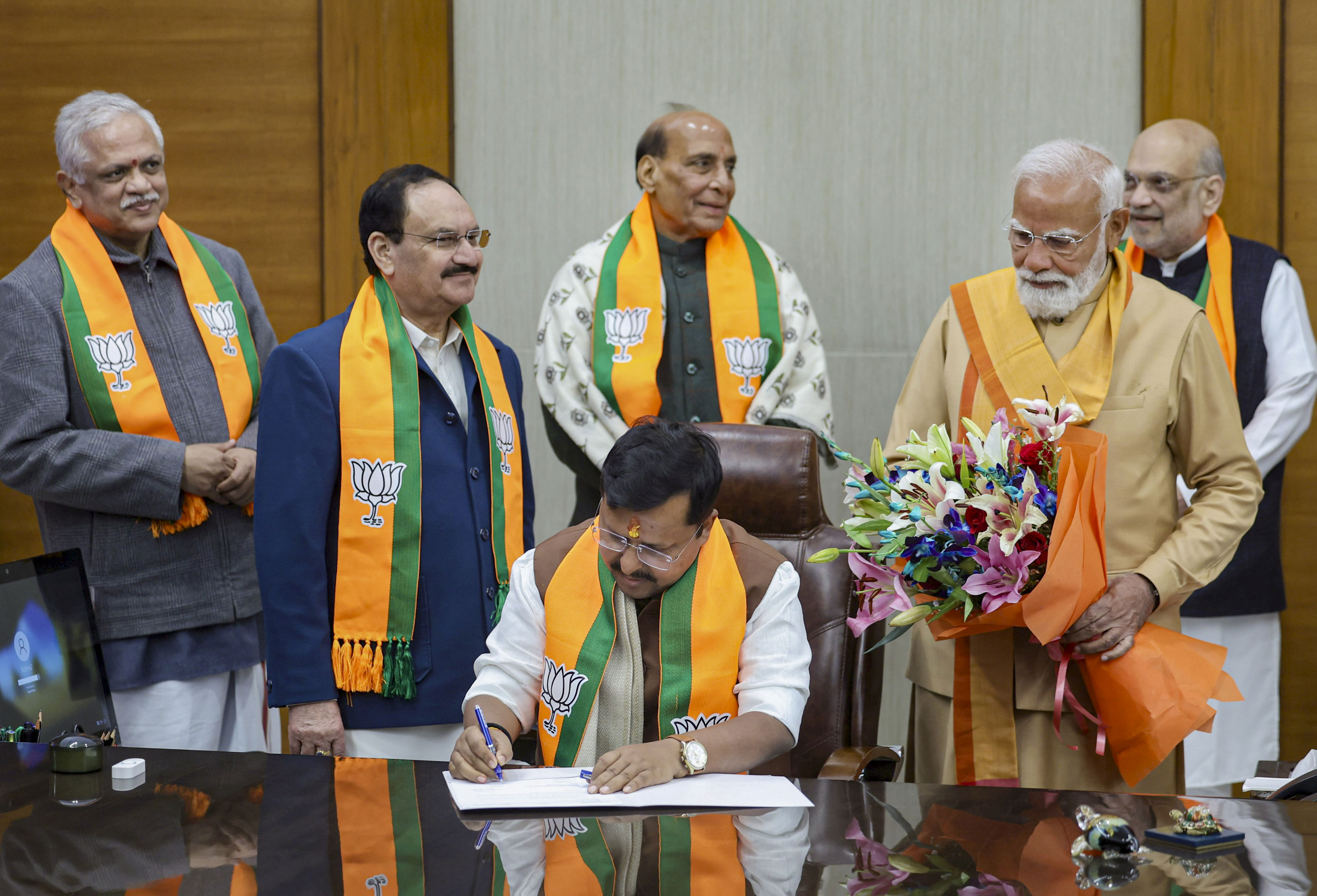 Nitin Nabin takes over as BJP's 12th president; PM Modi says 'You are ...