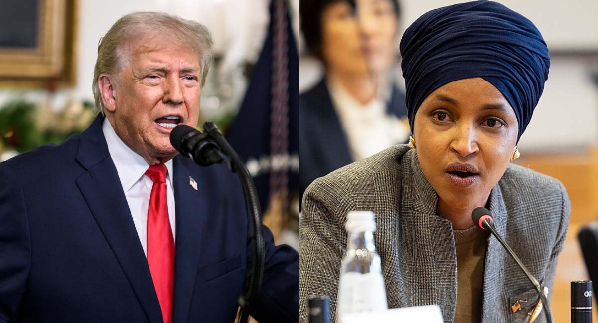 Donald Trump targets Ilhan Omar as "fake sleazebag" amid Minnesota ...