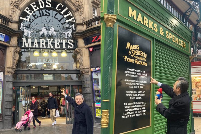 UK Japanese ambassador's delight at discovering 'first ever Marks ...