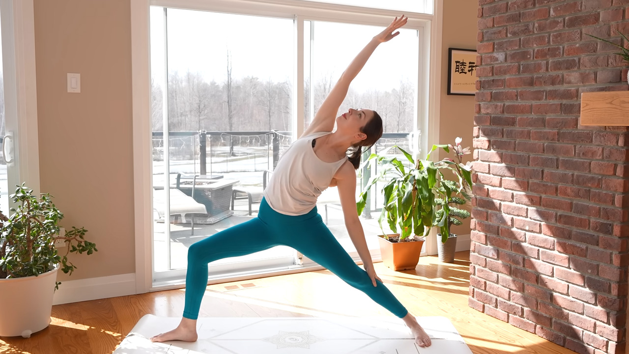 15 min morning yoga stretch