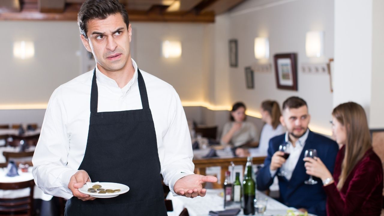 I agreed to buy dinner if they covered the gratuity. In-laws left $1 on ...