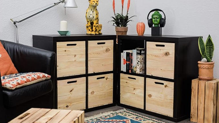 Upgrade your storage cubes with an affordable DIY cardboard box hack