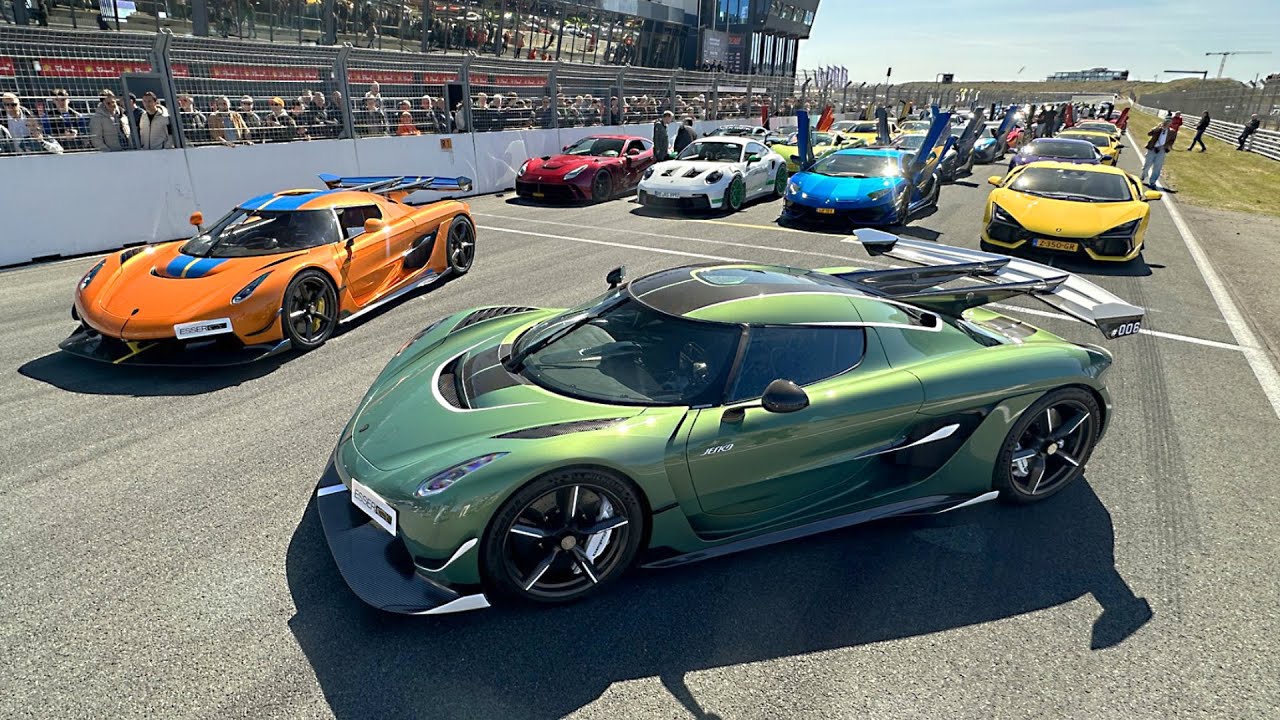 Luxury hypercars assembled for major Netherlands showcase