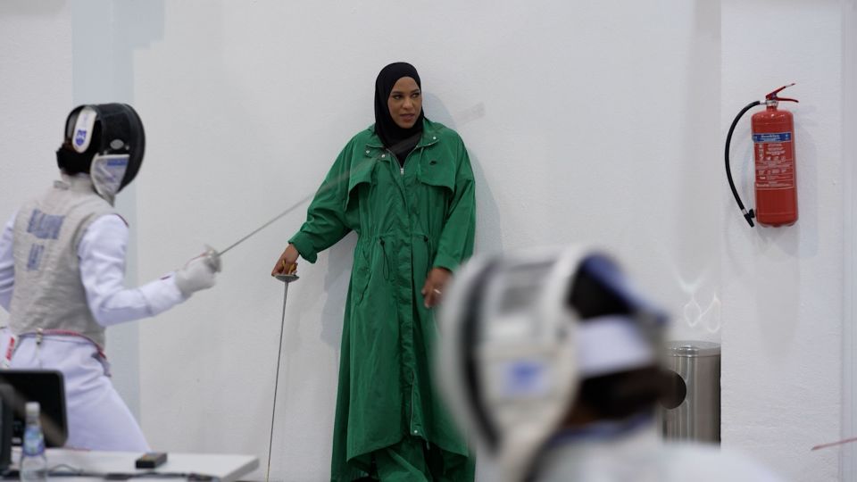 She was the first US athlete to compete in a hijab at an Olympic Games ...