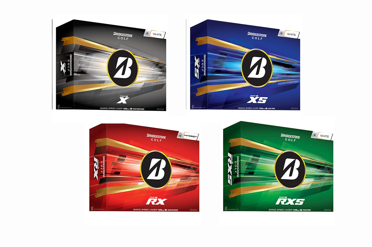 Bridgestone Tour B golf balls get a new internal build for 2026