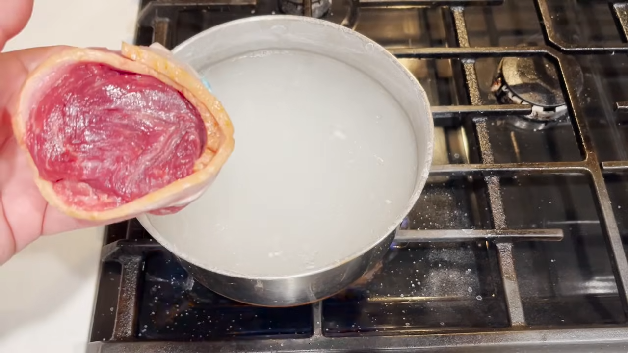 We tested baking soda on steak boiling it was a mistake