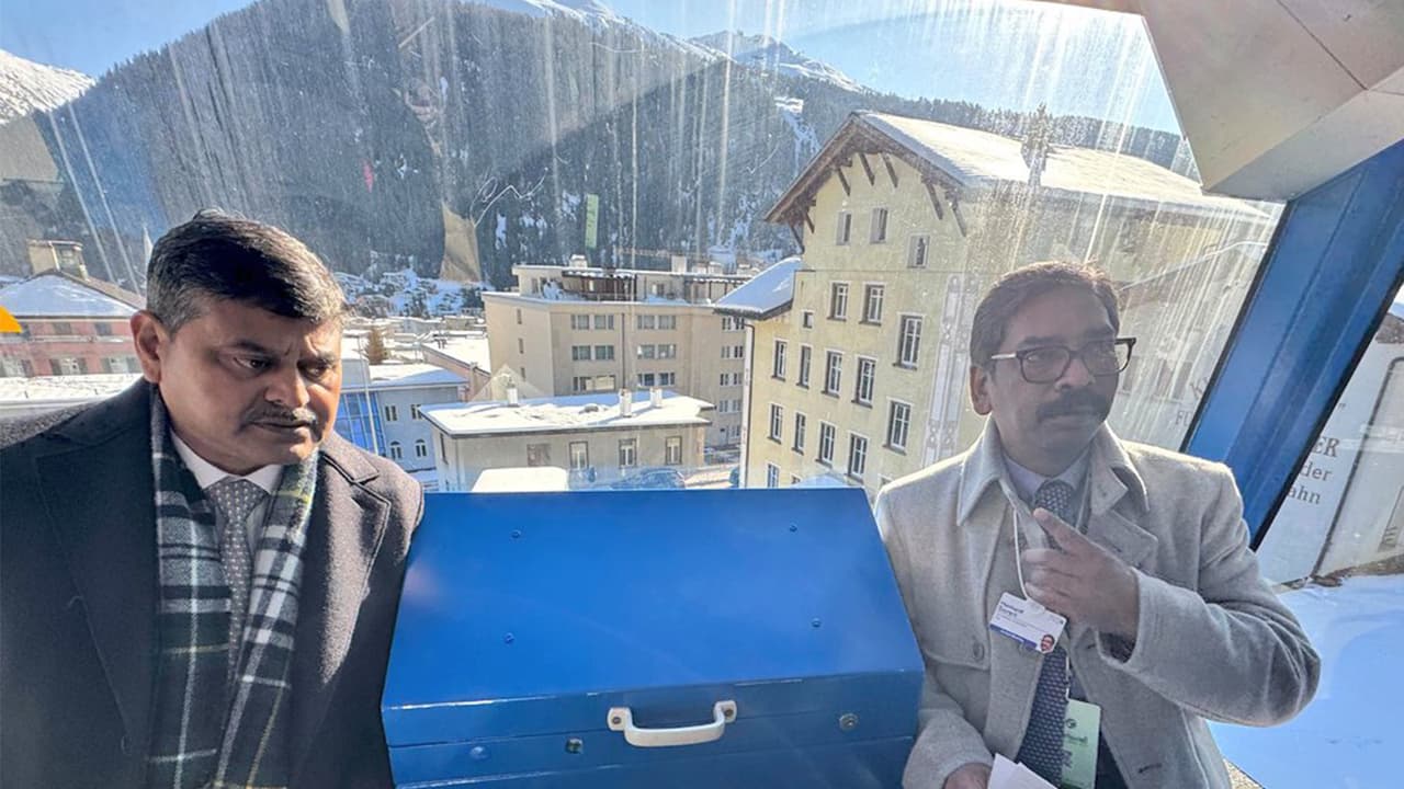 Jharkhand CM Hemant Soren to discuss energy systems at Davos panel