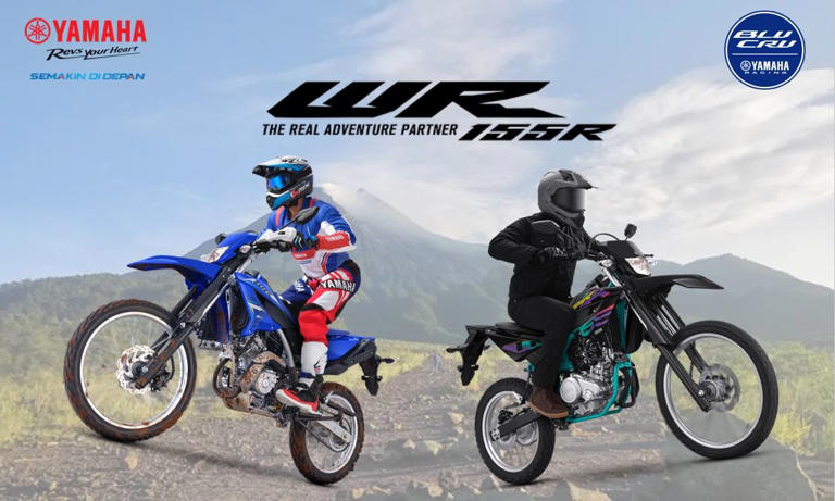 Yamaha WR 155R 2025 tampang baru, makin kuatkan aura petualangan