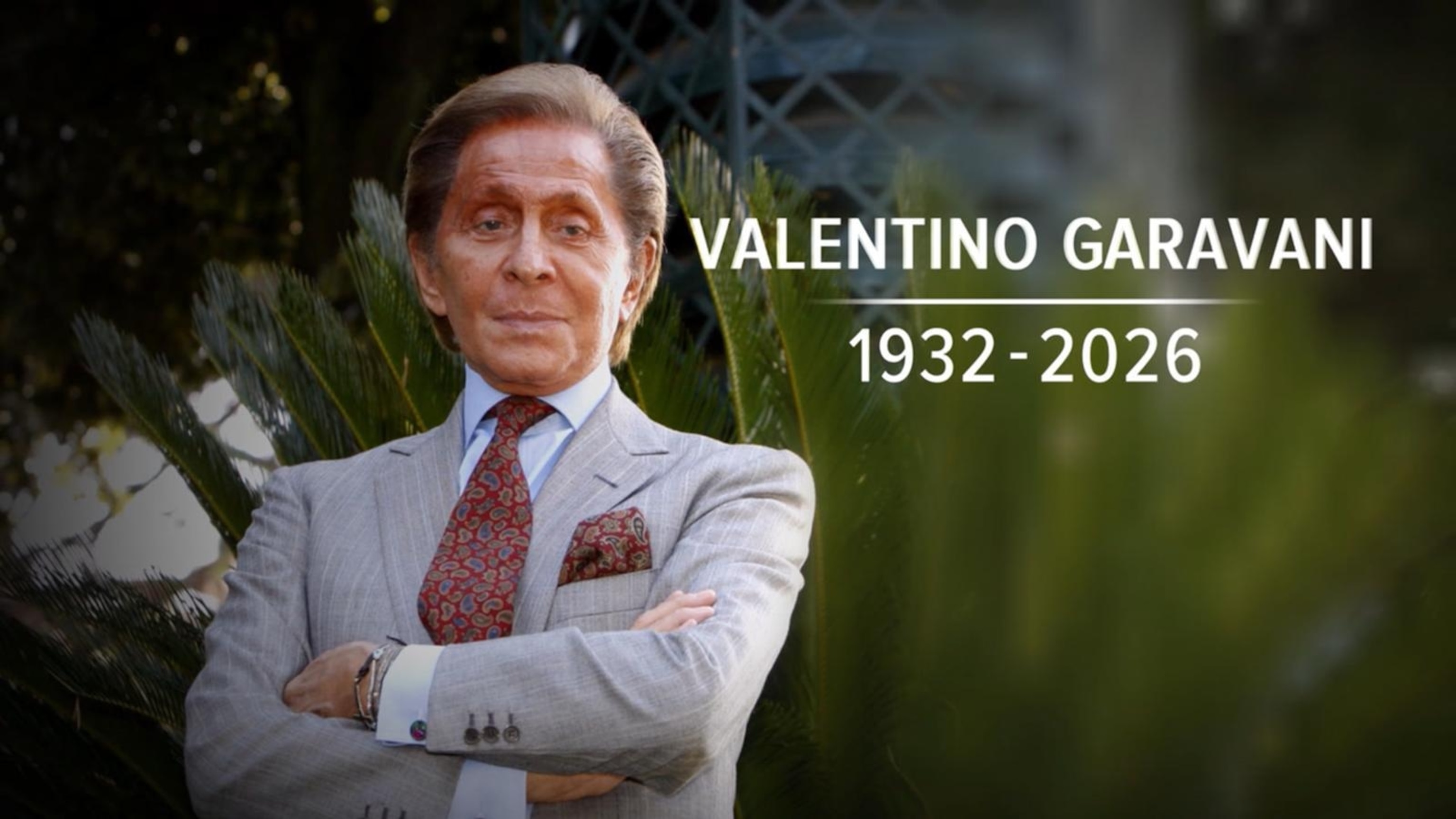 Celebrating the life of Valentino