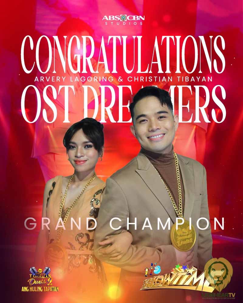 Christian Tibayan and Arvery Lagoring soar to victory as 'TNT Duets 2 ...