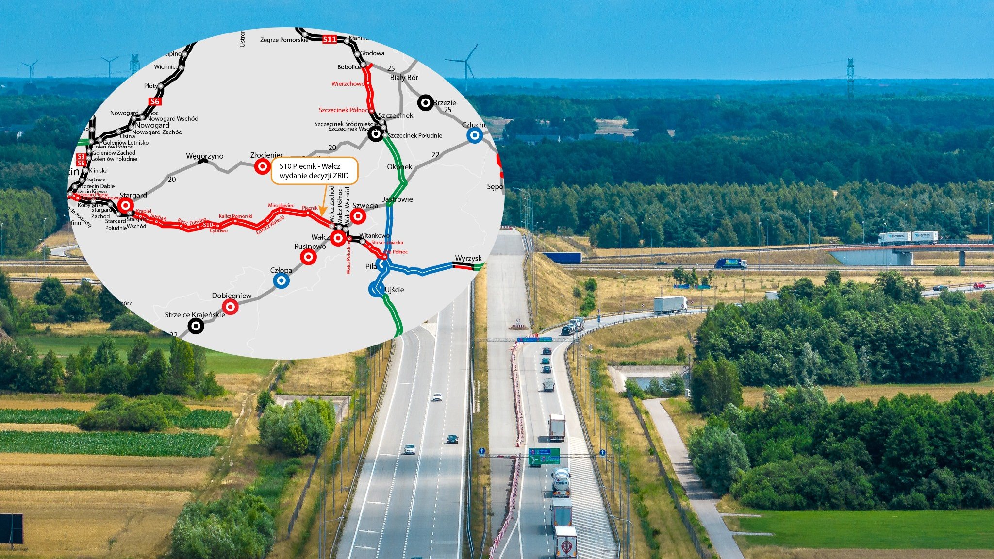 Nowa droga ekspresowa S10 z ważną decyzją. Rusza budowa odcinka za pół ...