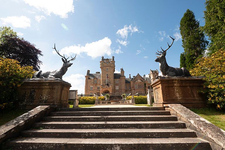 Where is The Traitors Castle? Ardross Castle location, history ...