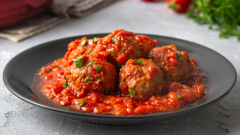 For the best meatballs you've ever tasted, fold this bold ingredient ...