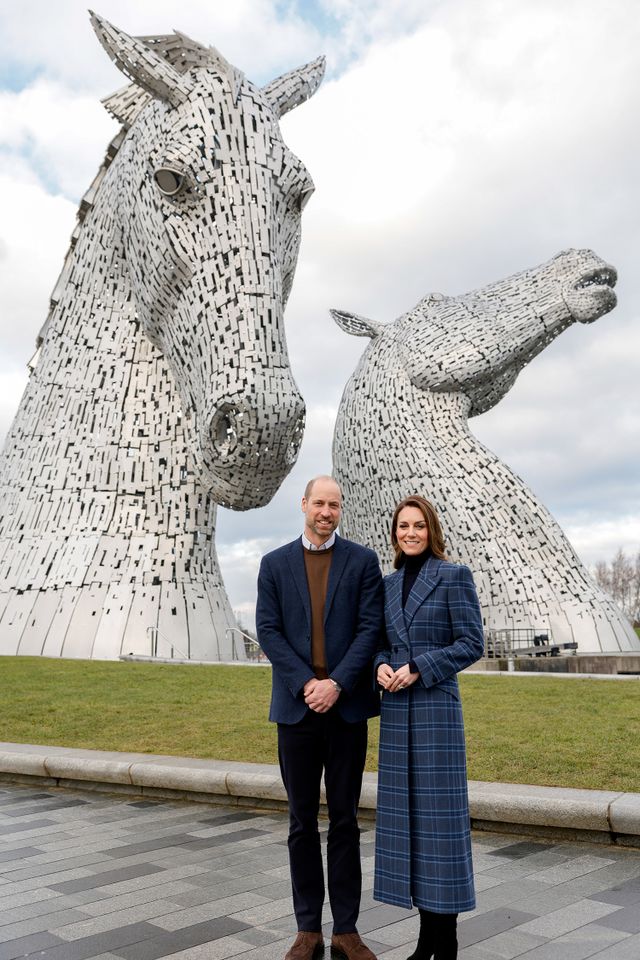 Kate Middleton and Prince William step out in Scotland as Prince Harry ...