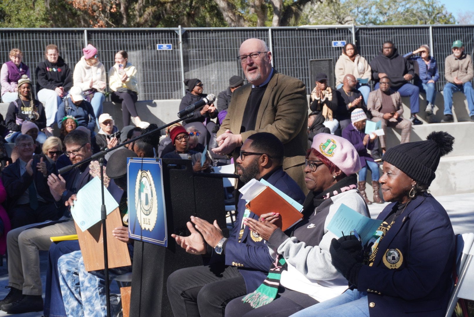 Gainesville marks King holiday with redesign of MLK Memorial Gardens