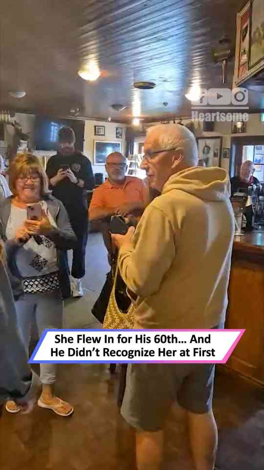 60 years young and one hug he’ll never forget