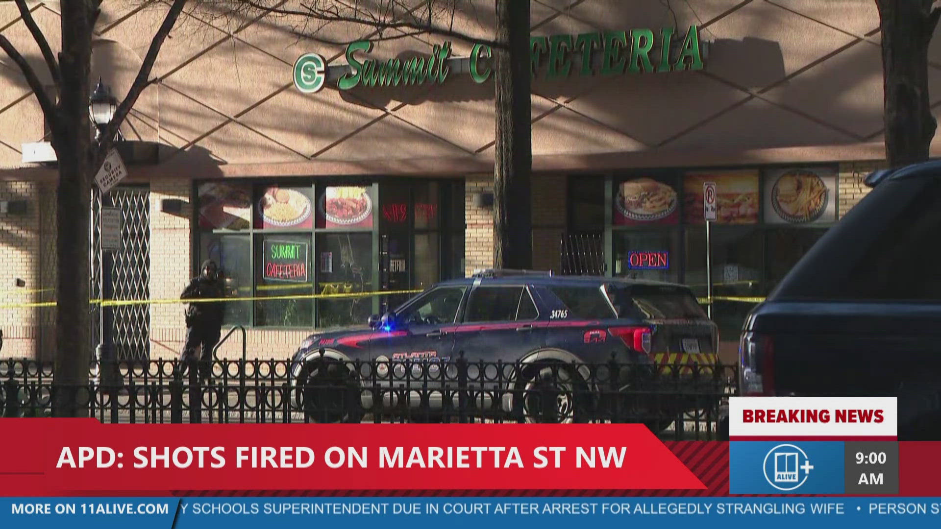 Police respond to shots fired call in downtown Atlanta