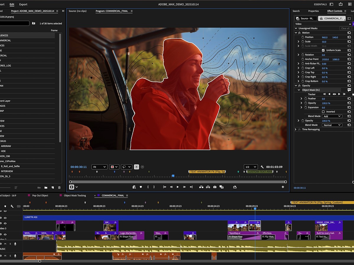 Adobe Premiere gets a cleaner name and some new tricks