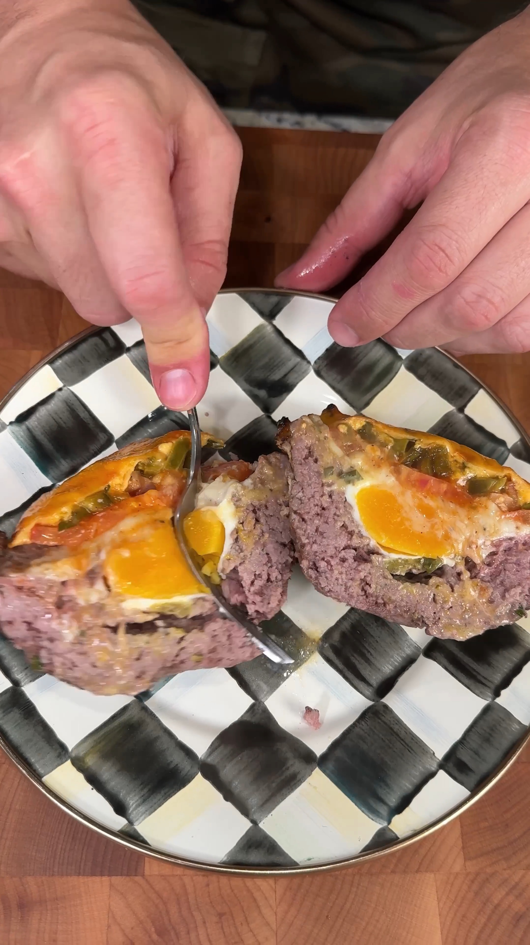 Stuffed burgers