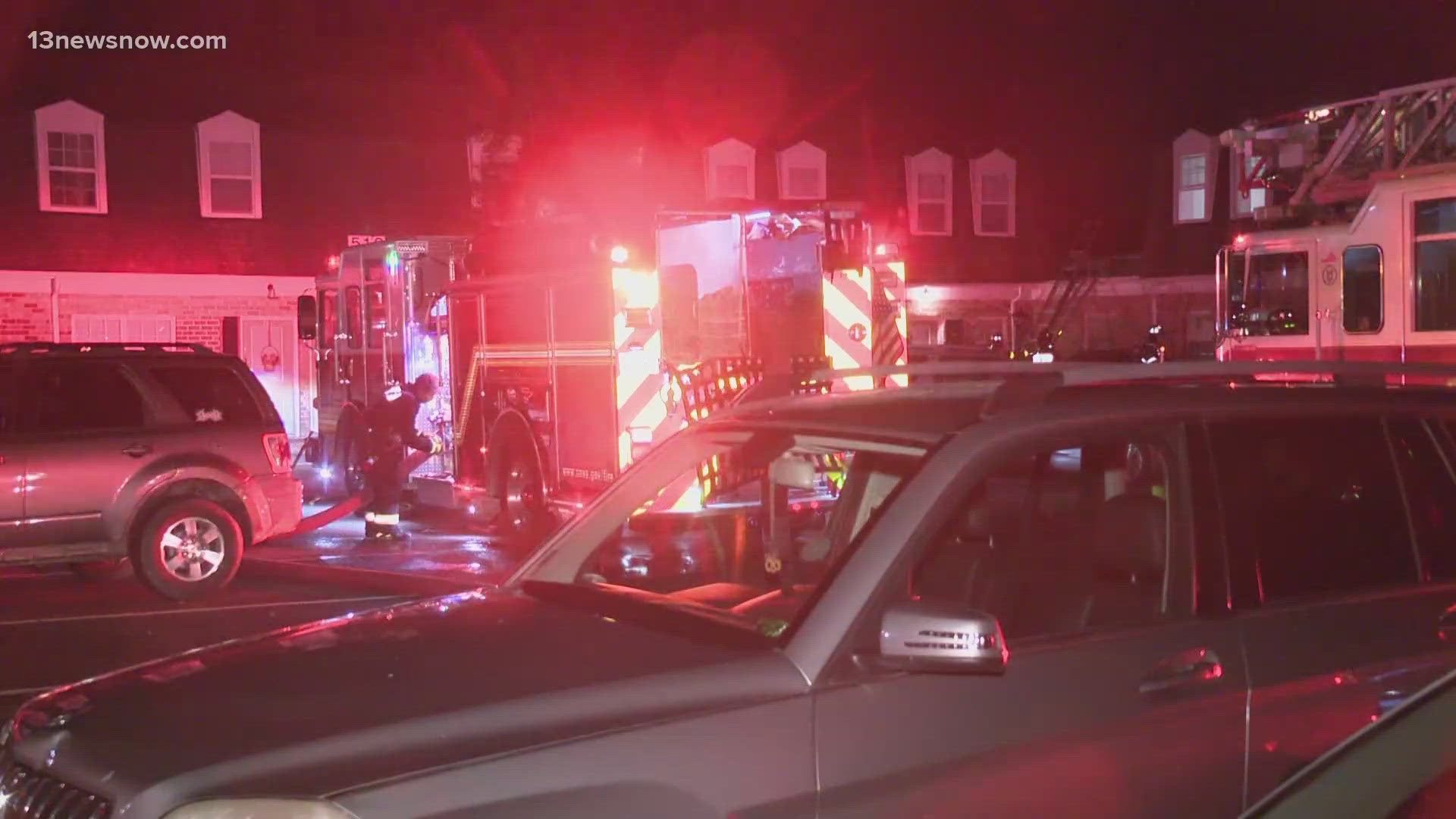 Faulty outlet blamed for apartment fire in Newport News