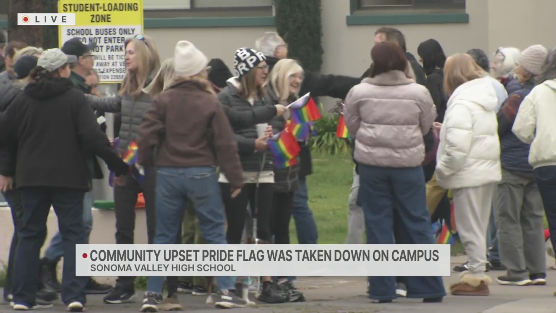 Pride flag removal at Sonoma school brews controversy
