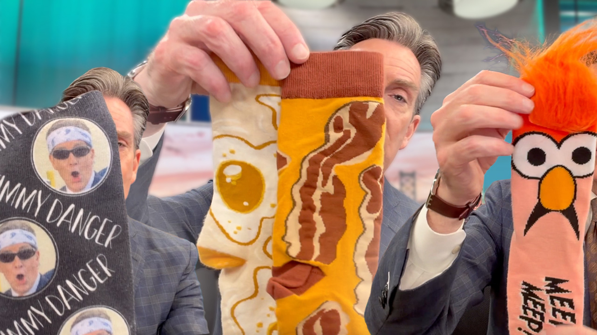 Largest collection of socks 1,531 pairs by Jim Donovan