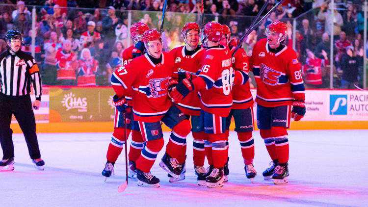 Spokane Chiefs move up in the standings