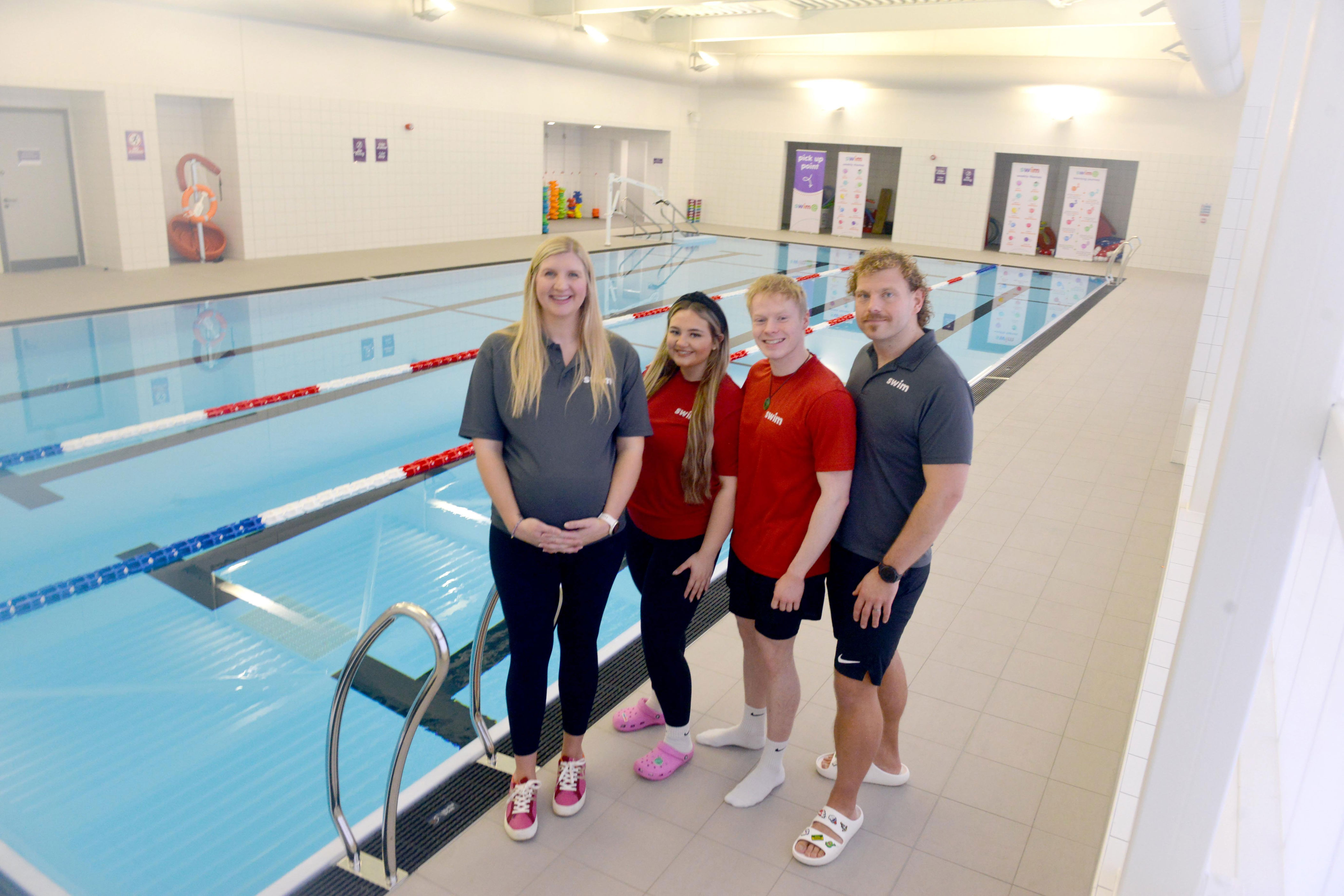 Watch what Olympic gold medallist Rebecca Adlington said after opening ...