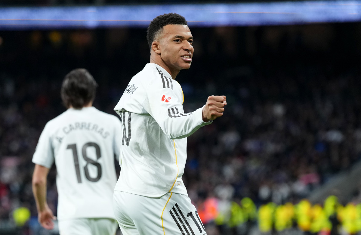 Is Kylian Mbappe playing tonight for Real Madrid vs AS Monaco?